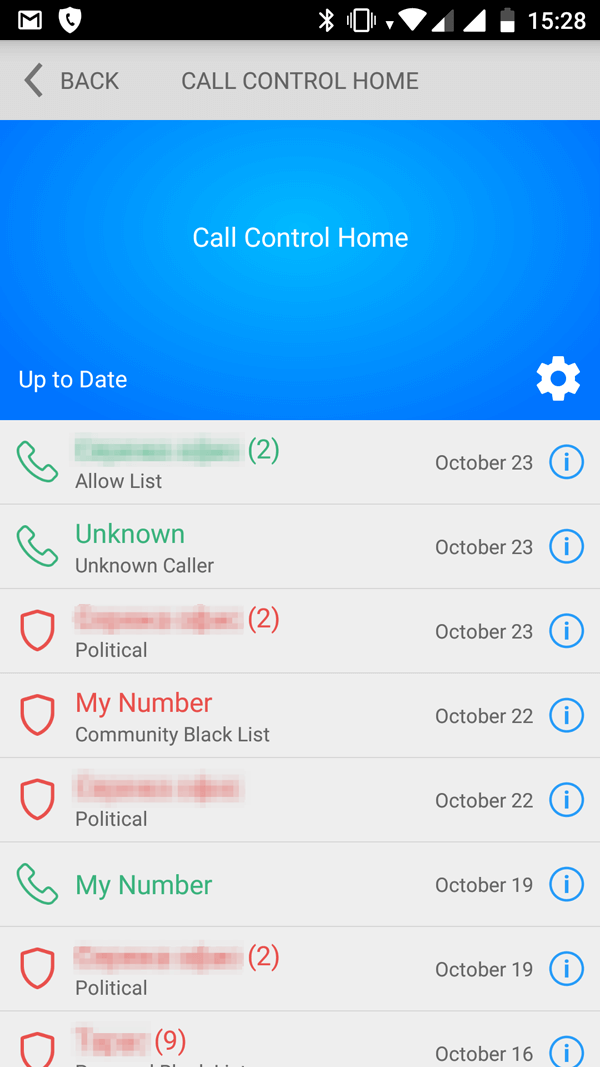 Welcome YES - Call Control