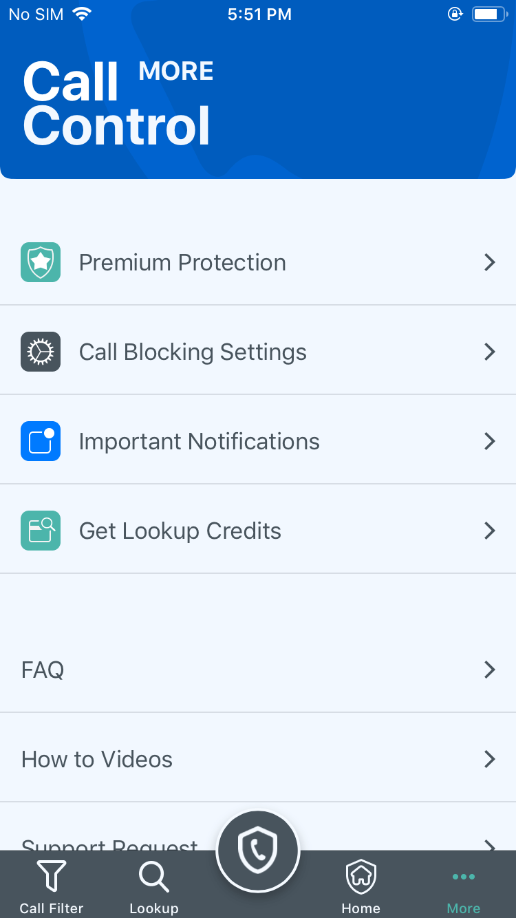 Call Control iOS - Call Control