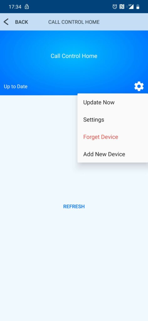Call Control Home - Call Control