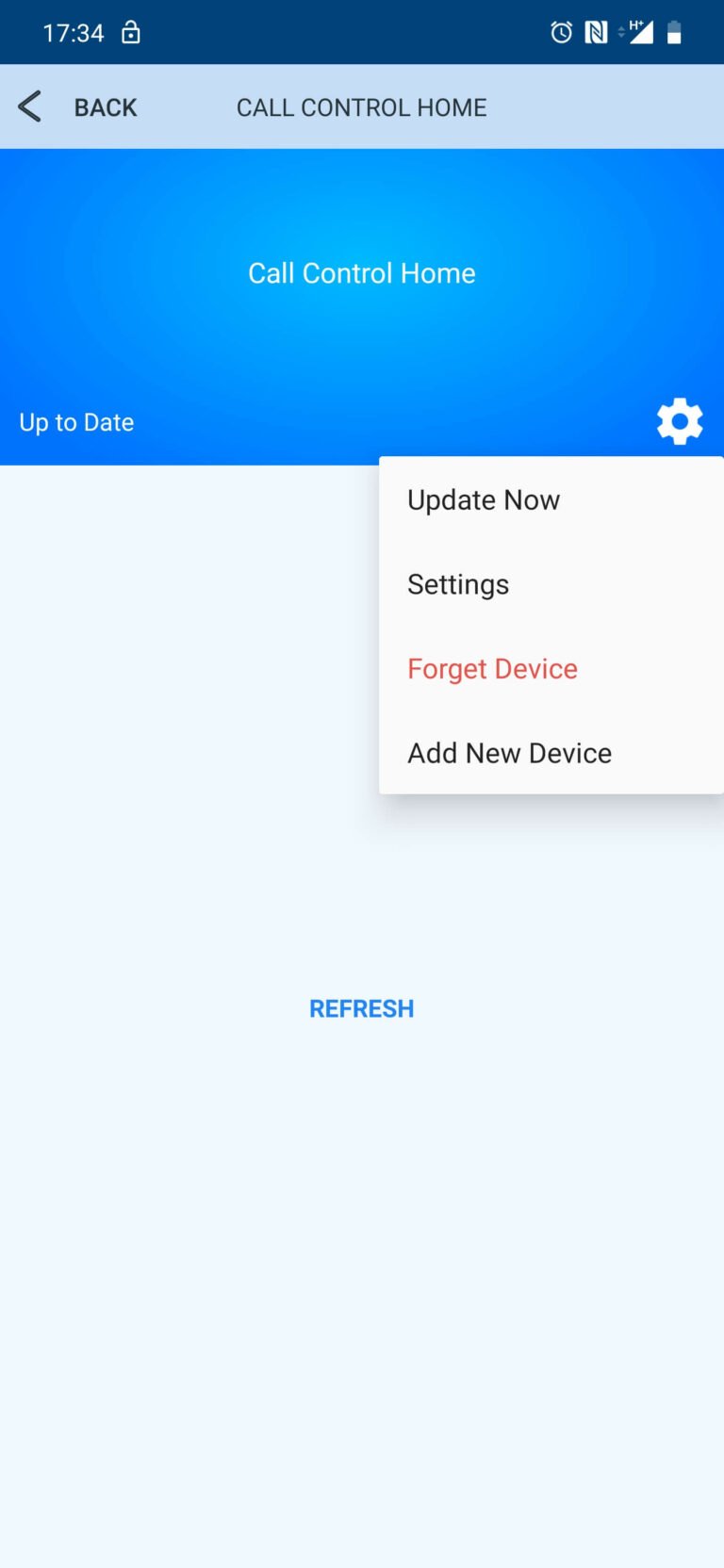 Call Control Home - Call Control