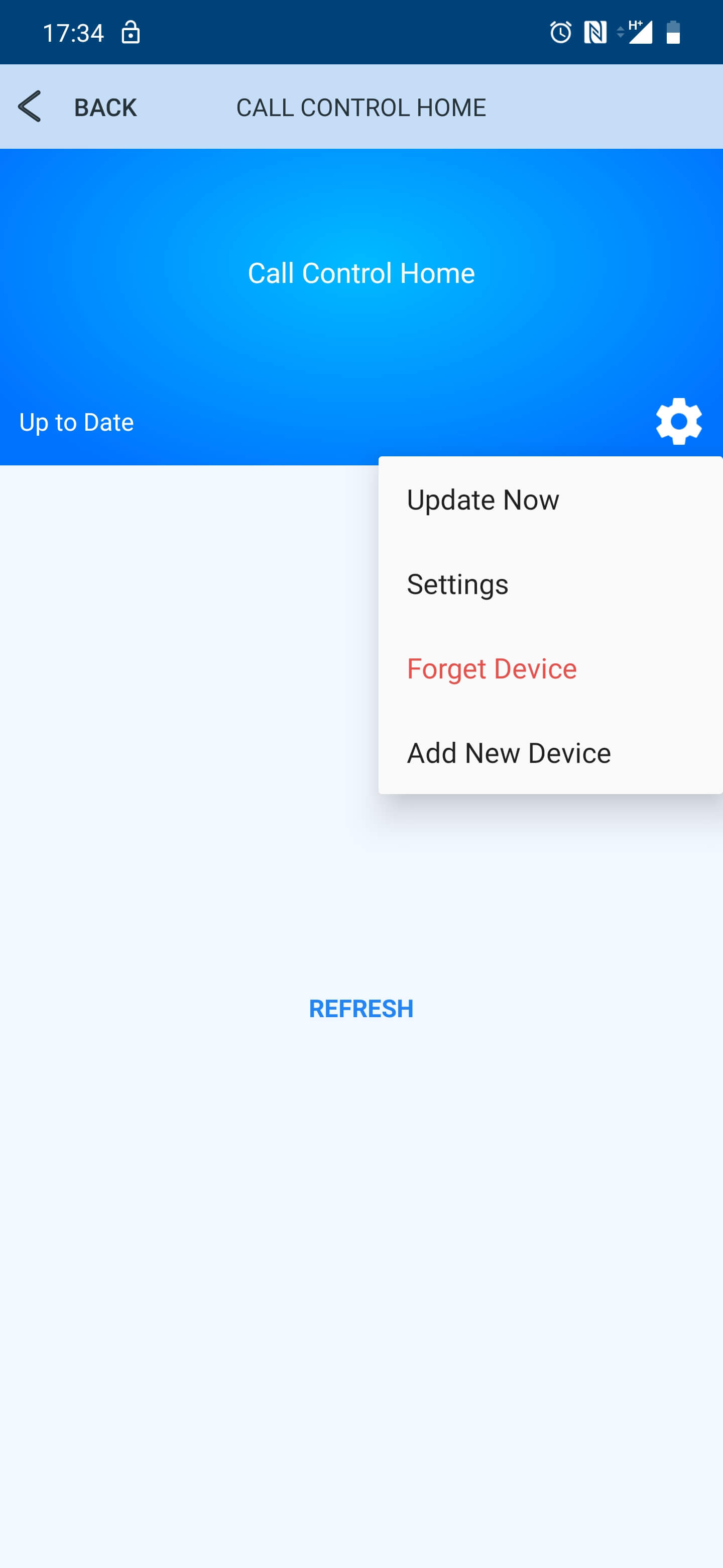 Call Control Home - Call Control