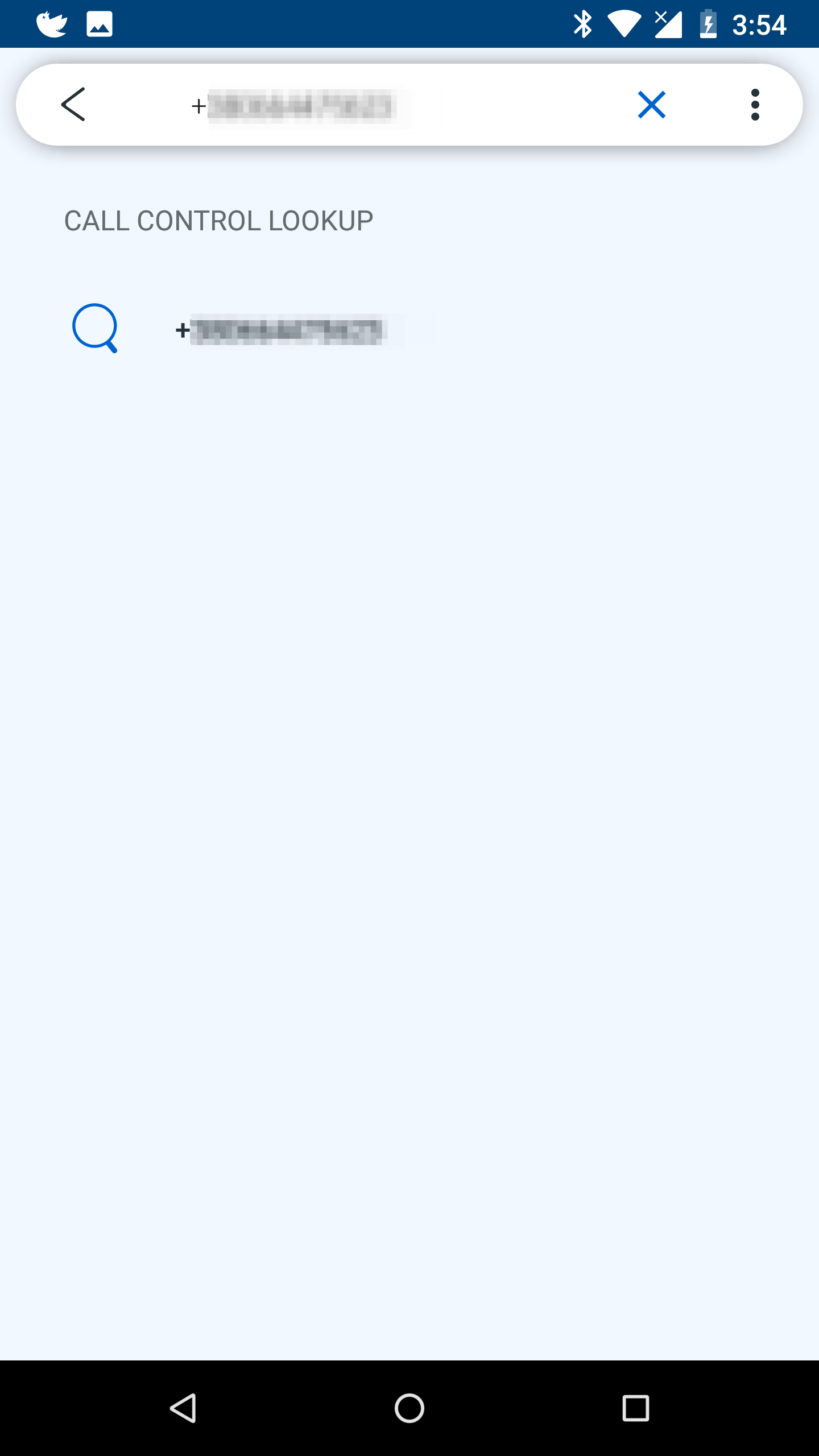 Call Control Home Android - Call Control