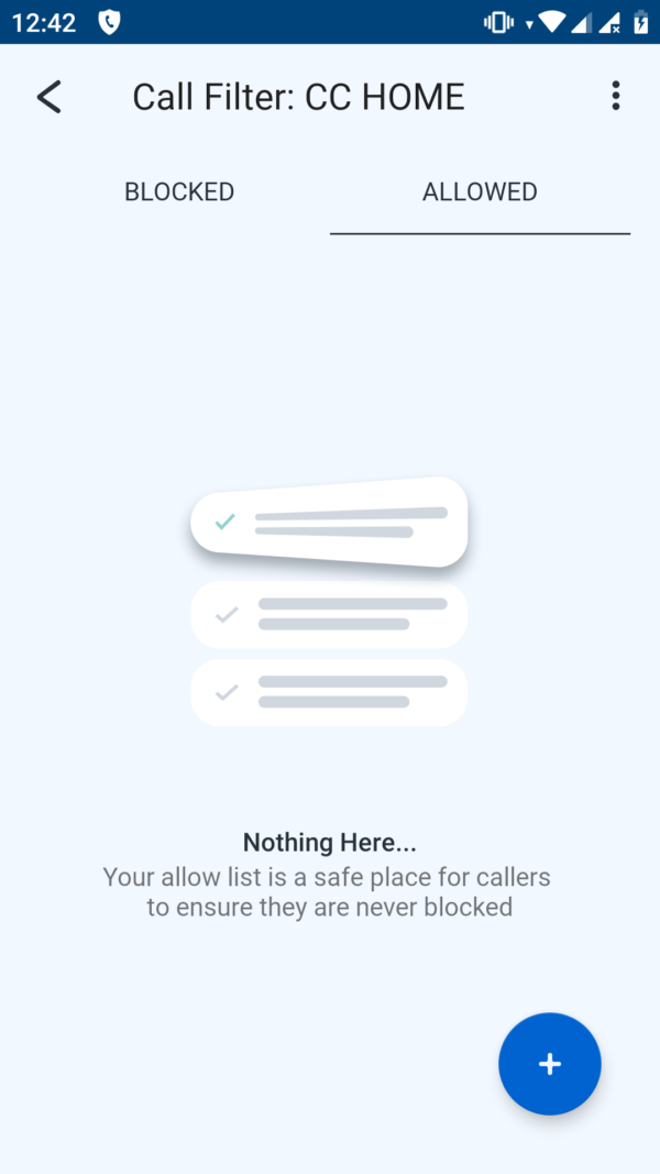 Call Control Home Android - Call Control